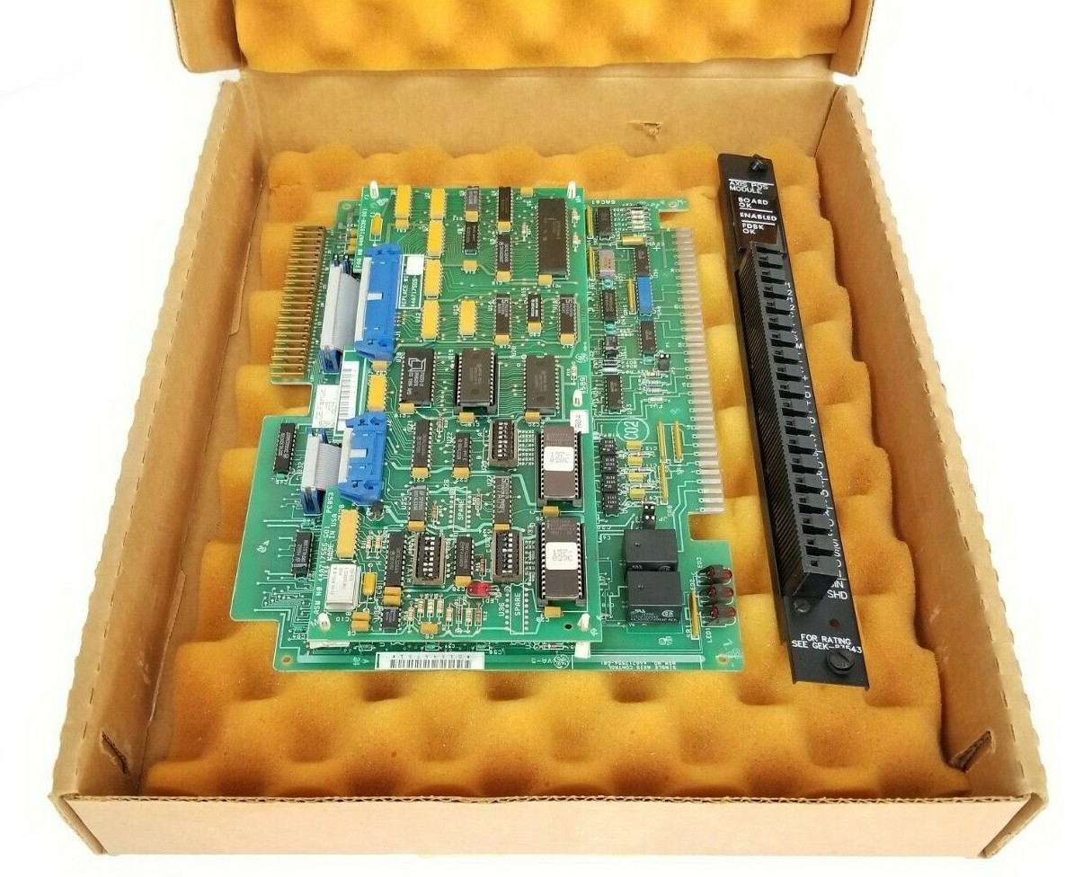 GE FANUC IC600BF915L APM TYPE 1 SINGLE AXIS BOARD W/ 44A717555-G01 PC ...