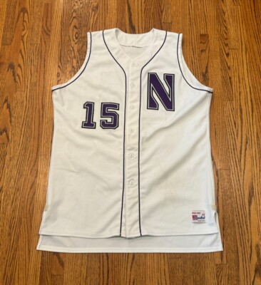 Northwestern Wildcats Vintage Speedline Game Worn NCAA College Baseball ...