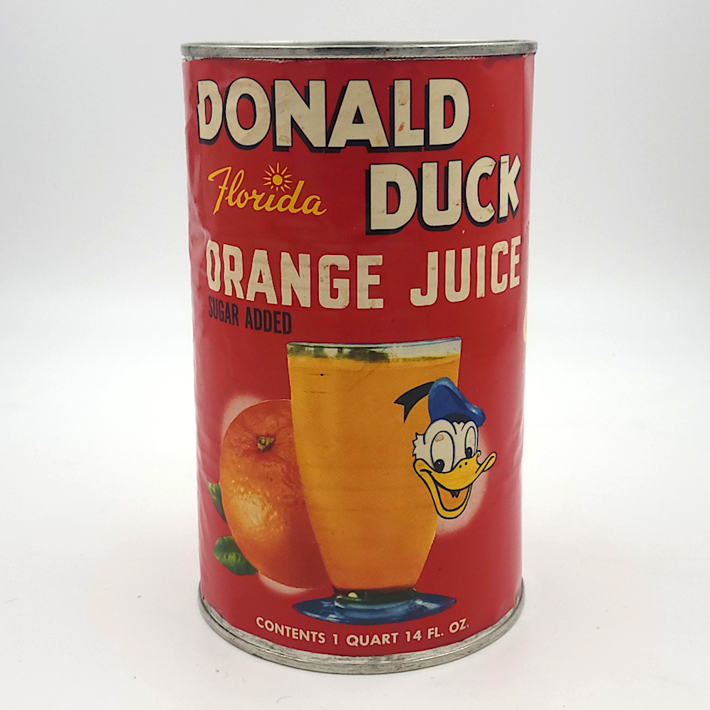 Donald Duck Frozen Orange Juice