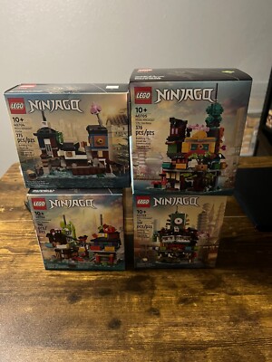 Lego Ninjago Mini Sets All 4 Sealed New 40703 40704 40705 40706 | eBay