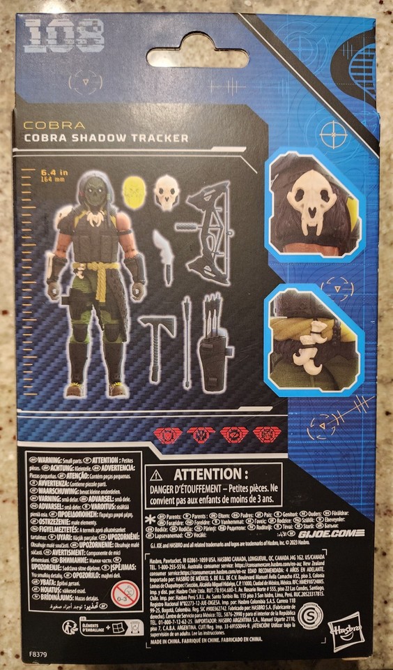 GI Joe Classified COBRA SHADOW TRACKER #108 Walmart Exclusive MIB Rare ...