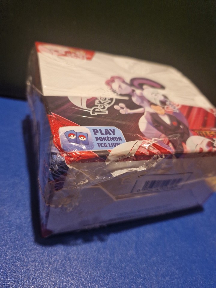 Pokémon Destined Rivals Sealed Booster Box 36 Packs NEW WITH SMALL TEAR ...