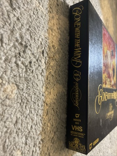 Gone With The Wind 50th Anniversary Edition HI-FI VHS Two Tape Set MGM ...
