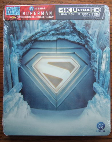 Superman Limited Edition Steelbook (4K UHD+Blu-Ray+Digital Code) | eBay
