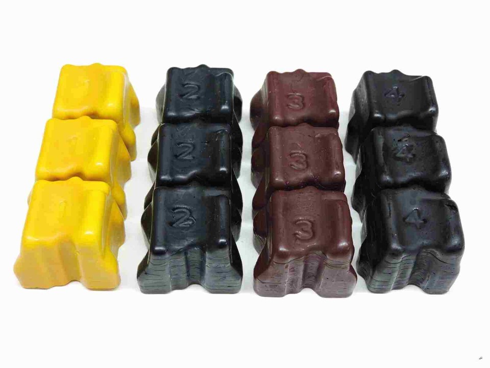 6 Pcs Xerox 8560 Magenta Ink Phaser Solid Printer Ink Wax Blocks ...