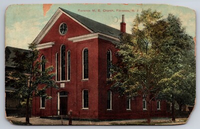 Florence M.E. Church Florence New Jersey Methodist Episcopal 1913 ...