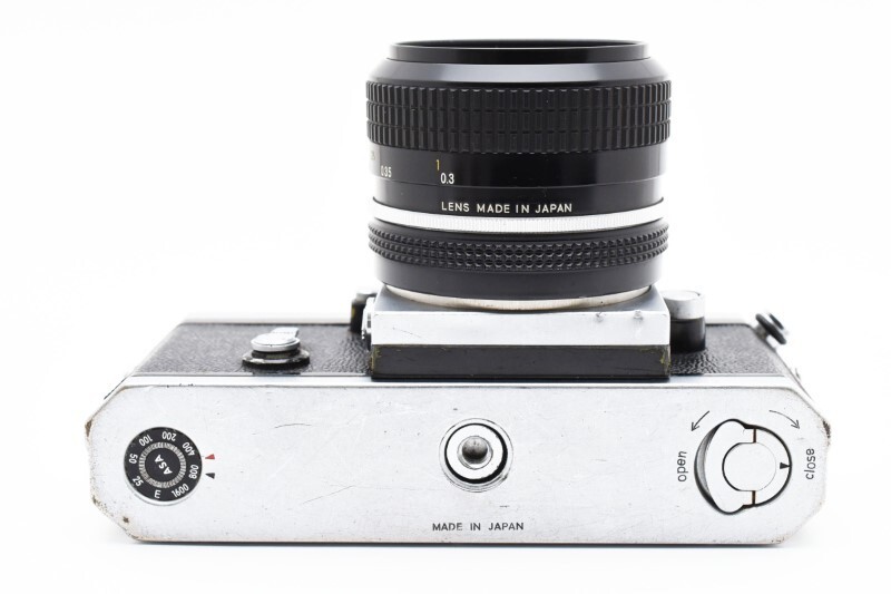 Nikon F Eye Level 35mm SLR Film Camera w/ Non-Ai NIKKOR 24mm f/2.8 ...