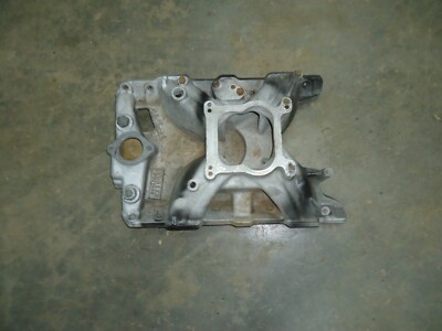 Pontiac 350 400 455 Edelbrock Torker Aluminum Intake Manifold Vintage ...
