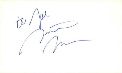 Martin Mull Signed Auto 3x5 Index Card Clue | eBay