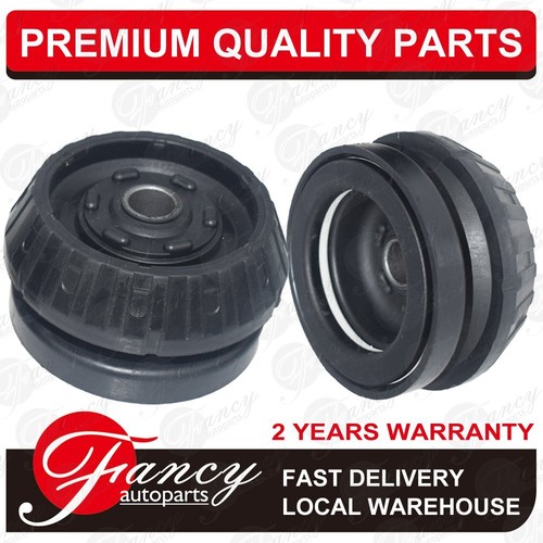 2 Front Rubber Top Strut Mount + Bearing Kit Holden Commodore VT VX VY ...