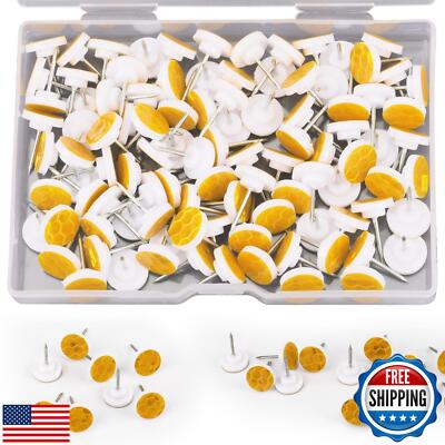 XIHIRCD 100pcs Reflective Trail Tacks, Hunting Trail Markers Glow in ...