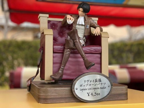 Attack on Titan Levi Popcorn Bucket Universal Studios Japan Limited USJ ...