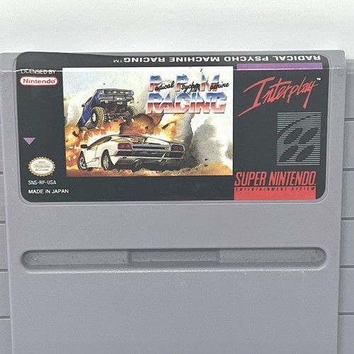 Radical Psycho Machine Racing (Super Nintendo Entertainment System 1992 ...