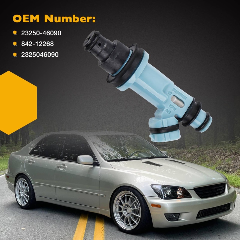 6X Fuel Injectors Set For 98-05 Lexus GS300 IS300 SC300 Toyota Supra ...