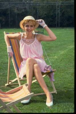 Leslie Ash as Sharon in television comedy Outside Edge 1982 OLD TV ...