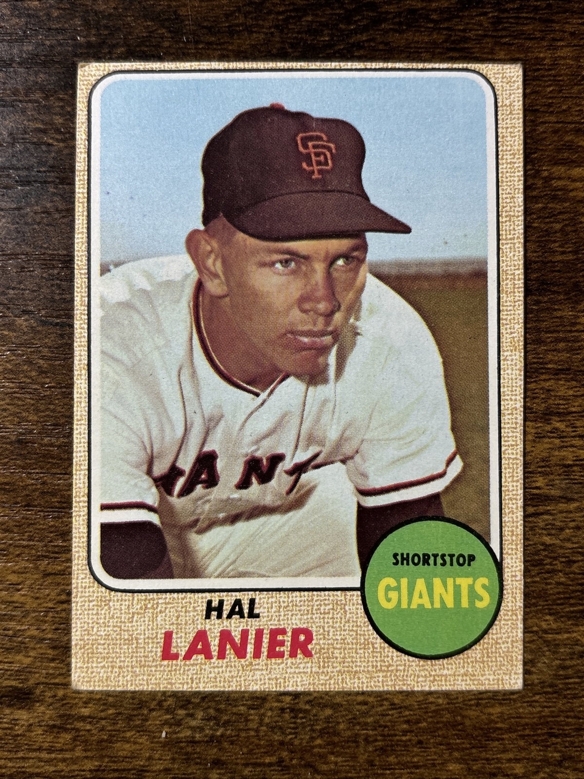 1968 Topps #436 Hal Lanier San Francisco Giants | eBay