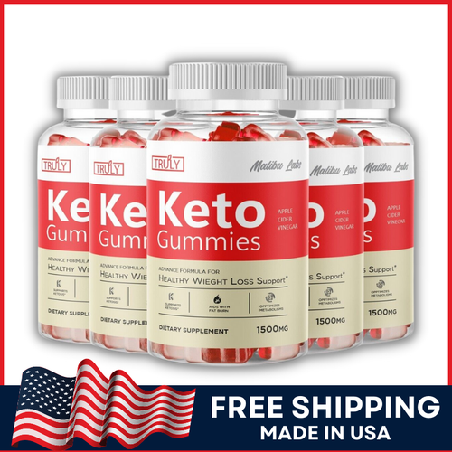 Truly Gummies Keto 1500mg Advanced Formula ACV Weight Loss Support ...