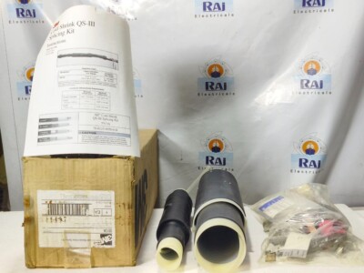 3M 5513A QS-III COLD SHRINK INLINE SPLICE KIT 80-6112-1790-4 9M22A FREE ...