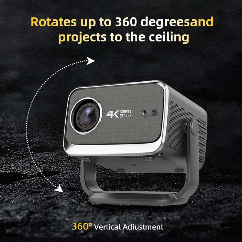 Smart LED 4K Projector Android 13.0 Home Theater 350ANSI Lumens Auto ...