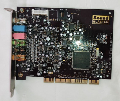 CREATIVE SOUND BLASTER CARD AUDIGY 4 M/N: SB0610 7.1 PCI CARD | eBay