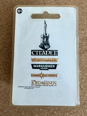 Warhammer 40K Crimson Fists Tactical Squad Upgrade Pack Finecast ...