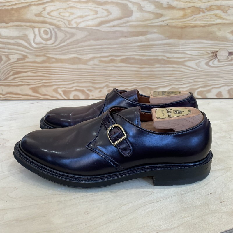 Alden D1424C Color 8 Shell Cordovan Monk Strap | Alden Model Project