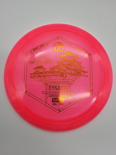 Infinite Discs Dynasty C-Blend Disc Golf driver Innova made Pink 170g ...
