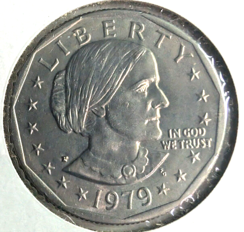 1979 P Susan B Anthony $1 Dollar Narrow Rim Far Date (Regular Strike ...