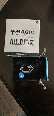 MTG Magic the Gathering Final Fantasy Prerelease Kit with Dice Bag ...