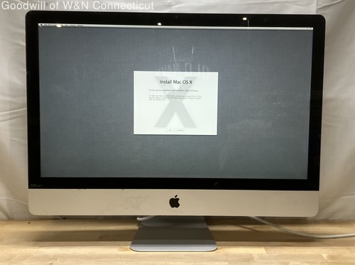 Apple iMac 27-inch A1312 All-in-One Desktop Computer (Mid 2011) EMC ...