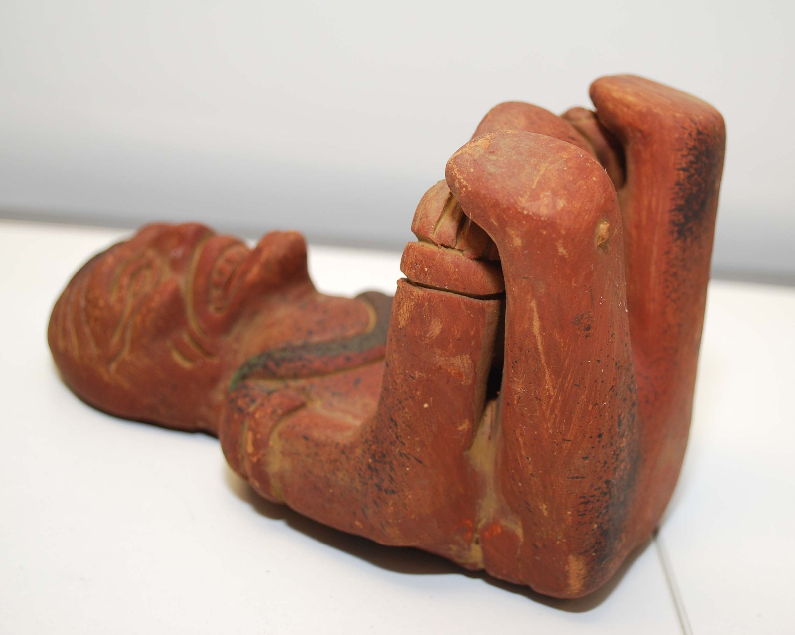 Rare Vintage Mexican Mayan Clay Figure Folk Art - Mexico | eBay