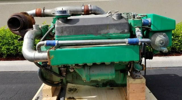 Complete Cummins VT 555 Marine Diesel Inboard Engine 270hp With ...