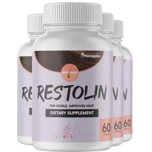 Restolin Capsules Natural Hair Support Supplement - 4 Bottles | eBay