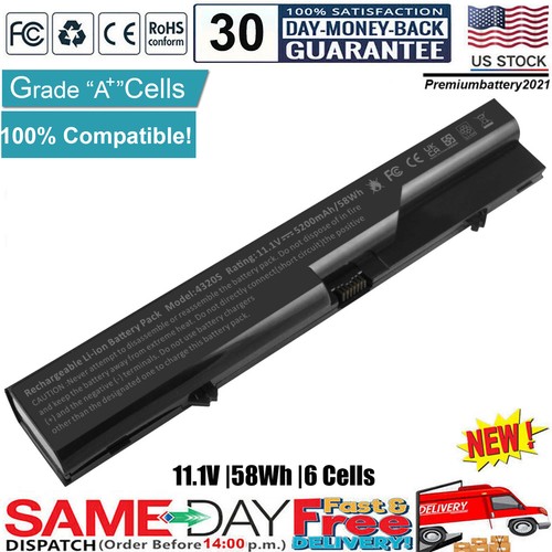 Battery for HP ProBook 4525s 4520s 4425s 4421s 4420s 4320s 5200mah 6 ...