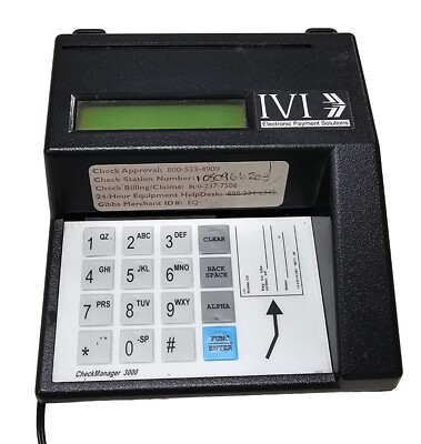 Check Readers - Ingenico Mr3000