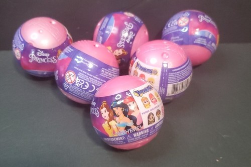 MASHEMS DISNEY PRINCESS SERIES 6 RANDOM BLIND CAPSULE 6 Qty NEW SEALED ...