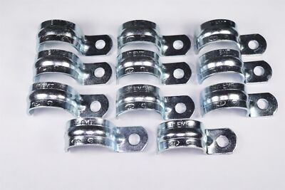 Lot of 11 x 372 Arlington One Hole EMT Conduit Strap Clamp 1" Click-On ...