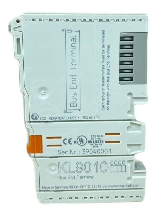 BECKHOFF KL9010 BUS END TERMINAL MODULE | eBay