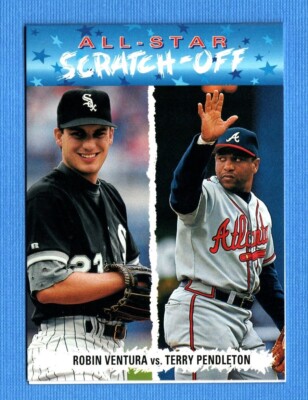 1993 Fun Pack All-Stars #AS5 Robin Ventura/Terry Pendleton White Sox ...