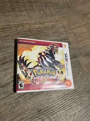 Pokemon Omega Ruby (Nintendo 3DS, 2019) With Case Tested. CIB ...