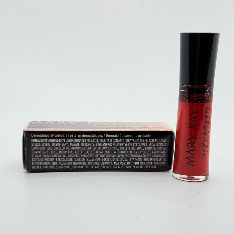 New Mary Kay Rock 'n' Red Lip Gloss 047953 New In Box | eBay