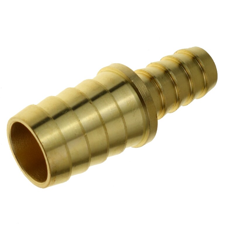 Brass Barb Reducer 1/2" to 3/4" Barbed Reducing Splicer Mender Adapter ...