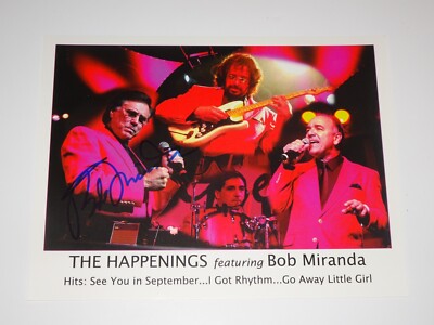 BOB MIRANDA SIGNED AUTOGRAPHED 8.5X11 PHOTO THE HAPPENINGS EXACT PROOF ...