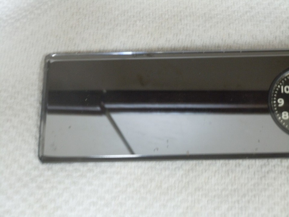 VINTAGE 1930'S MANSFIELD WIZ HOT ROD REAR VIEW MIRROR CLOCK ALL ...