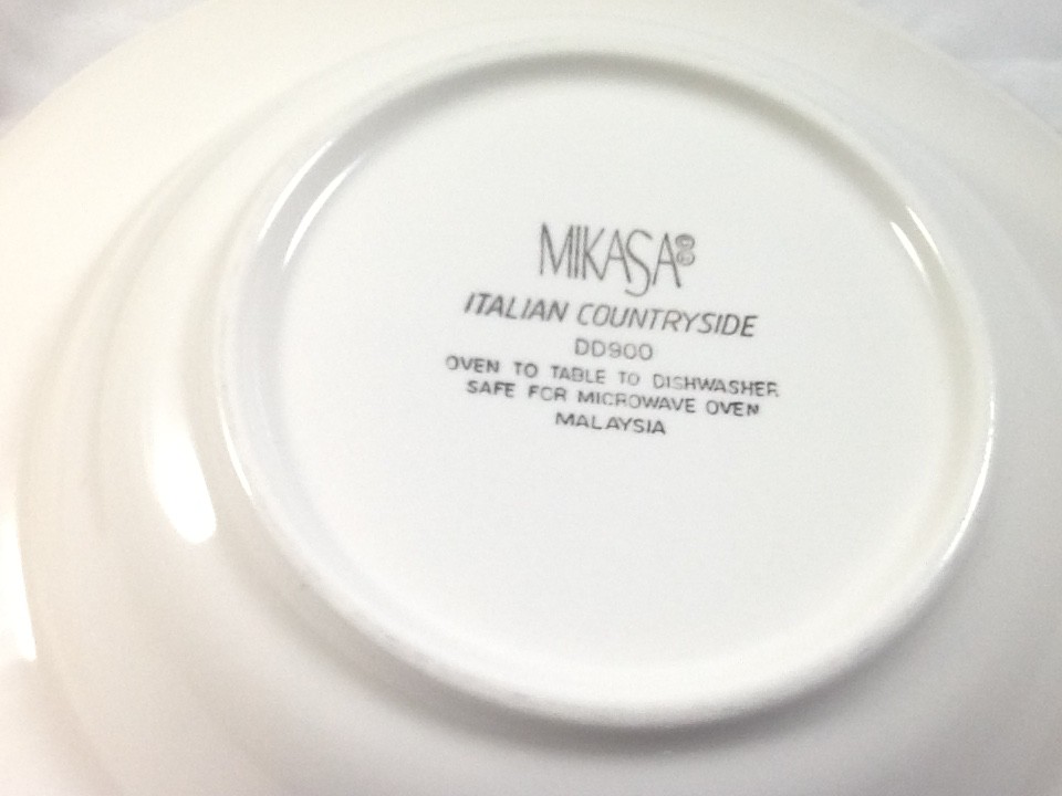 Mikasa Italian Countryside DD900 Dinnerware China | eBay