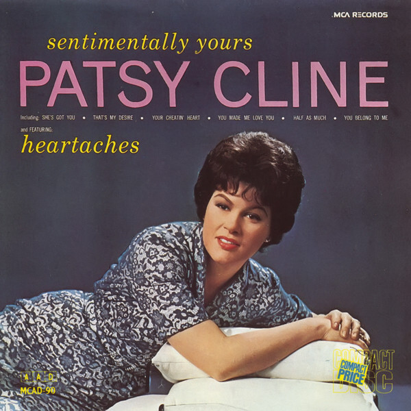 Patsy Cline - Sentimentally Yours (CD, Album, RE) (Very Good Plus (VG+ ...