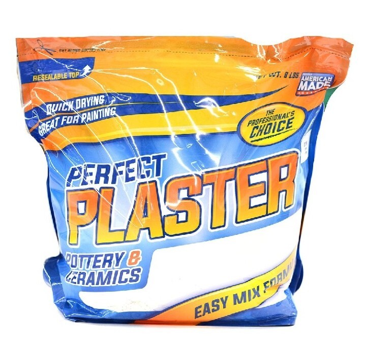 Skullduggery Perfect Plaster 8 lb bag Ceramic Plaster DIY Pottery Mix ...