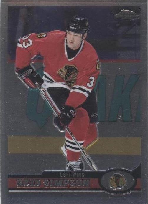 1999-00 Topps Chrome - Reid Simpson #87 for sale online | eBay