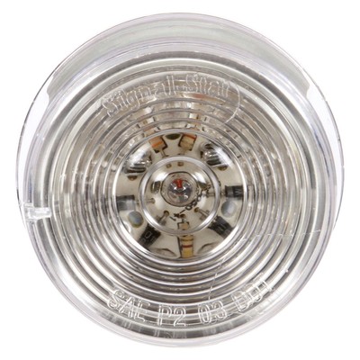 Clearance Marker Light Signal-Stat Series 2" Sealed Clear/Yellow Round ...