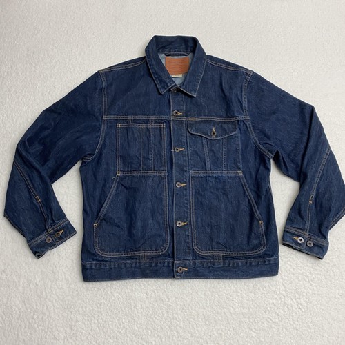 Filson Denim Jacket Mens Extra Large Blue Workwear Chore Coat USA Made ...